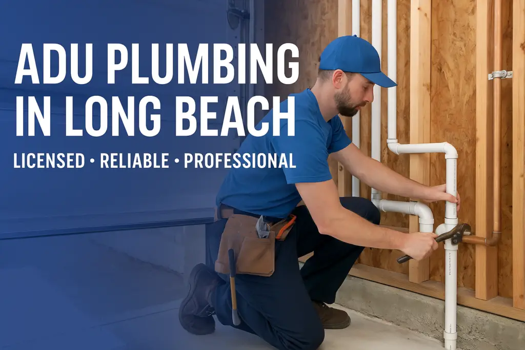 🏡 ADU Plumbing in Long Beach: Done Right by Licensed, Reliable Plumbers ...